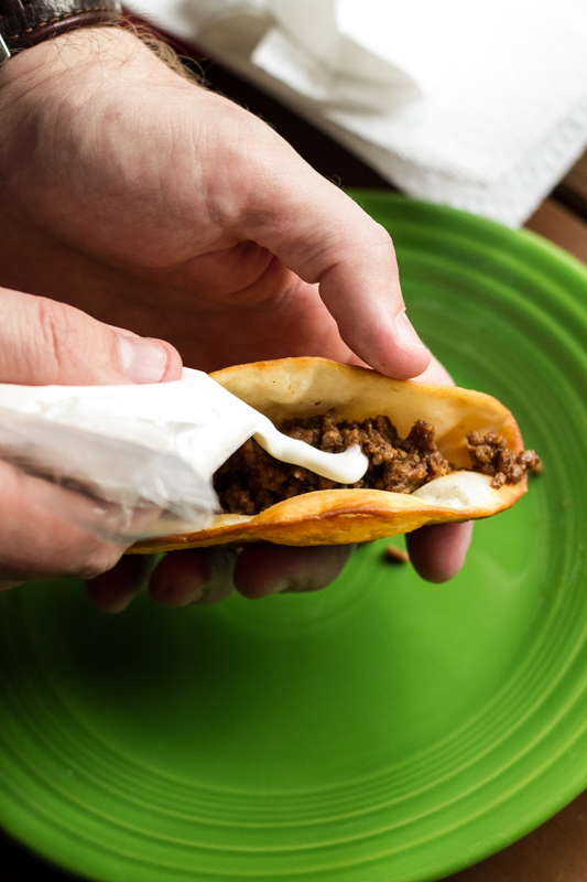 Crispy Flour Tortilla Tacos - Chattavore